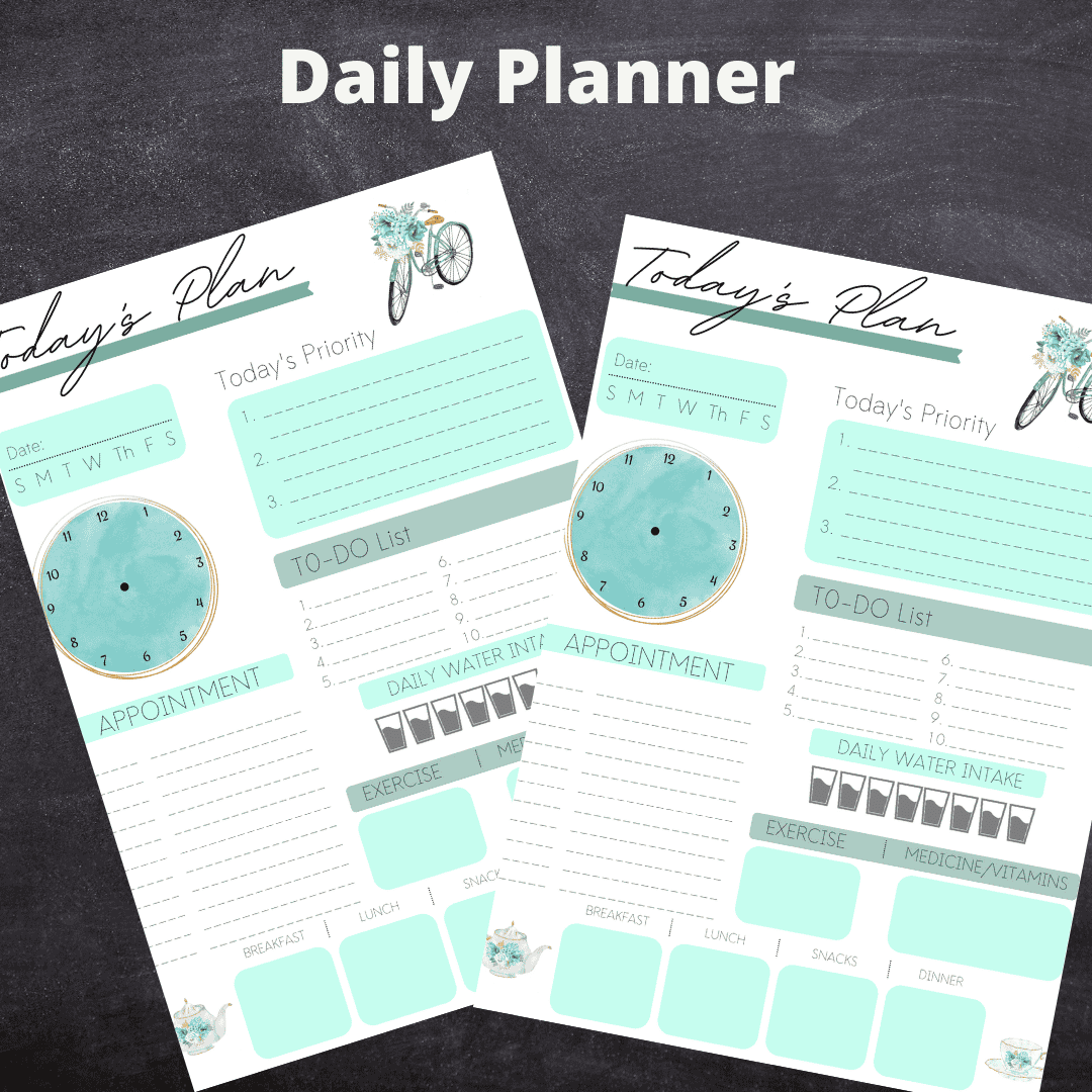 Printable Daily Planner - Experimental Homesteader Shop